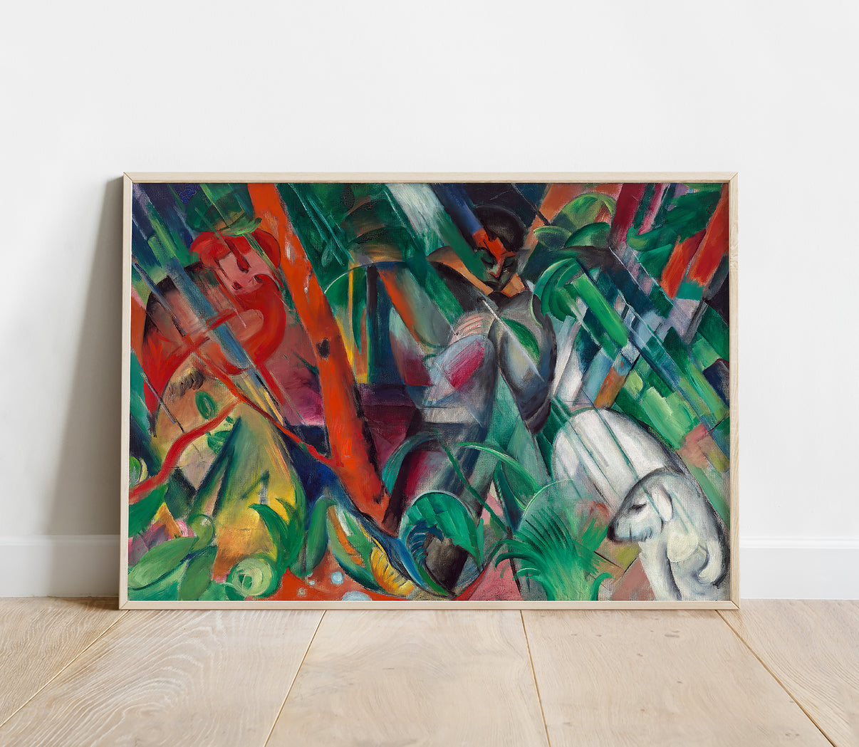 Im Regen by Franz Marc | German Expressionism – Time Locked Prints